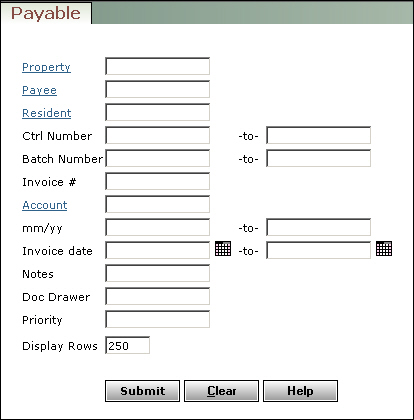 Reviewing and Editing Posted Payables